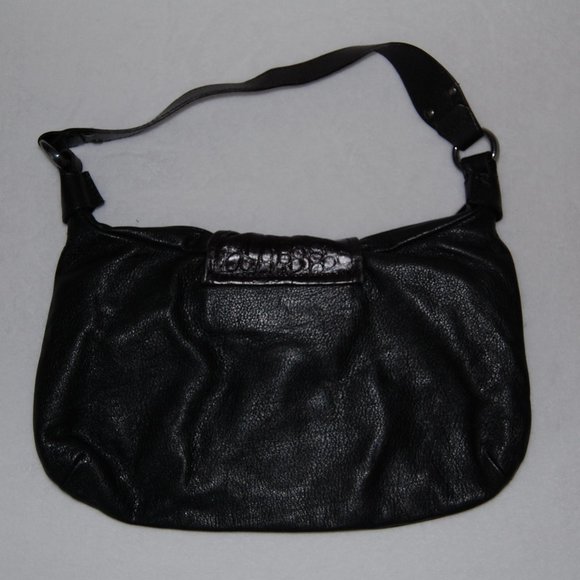 Ripani | Bags | Nwot Ripani Genuine Leather Hobo Shoulder Bag Black ...